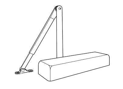 Cal-Royal CR441 — Grade 1 Adjustable Door Closer (Sizes 1–6 ...